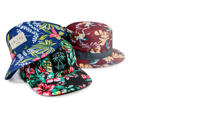 Floral & Tropical Options | Custom Headwear & Cold Weather Knits ...